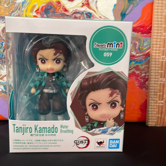 Other | Anime Demon Slayer Figuarts Mini Tanjiro Kamado Water Breathing ...